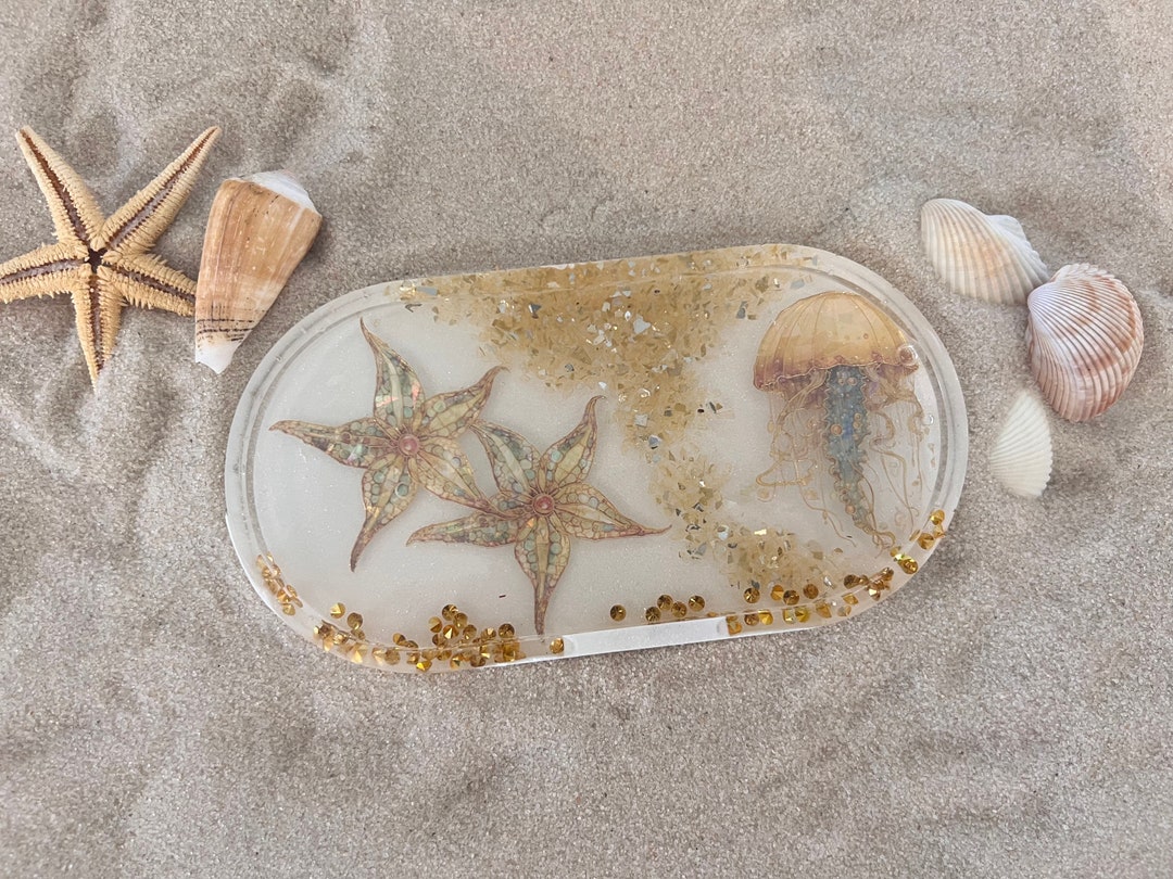 Ocean Creatures Vanity Tray - Etsy