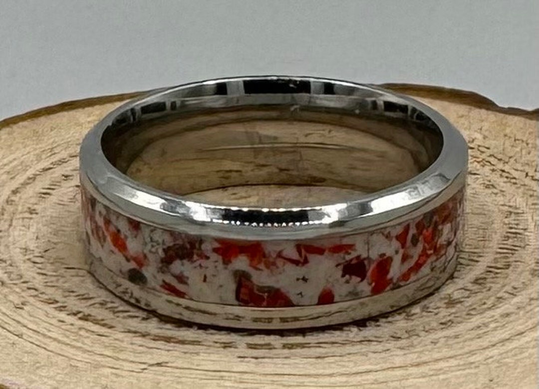 Arizona Cardinals Team Colors Ring - Red Glow in the Dark - Crimson Red ...