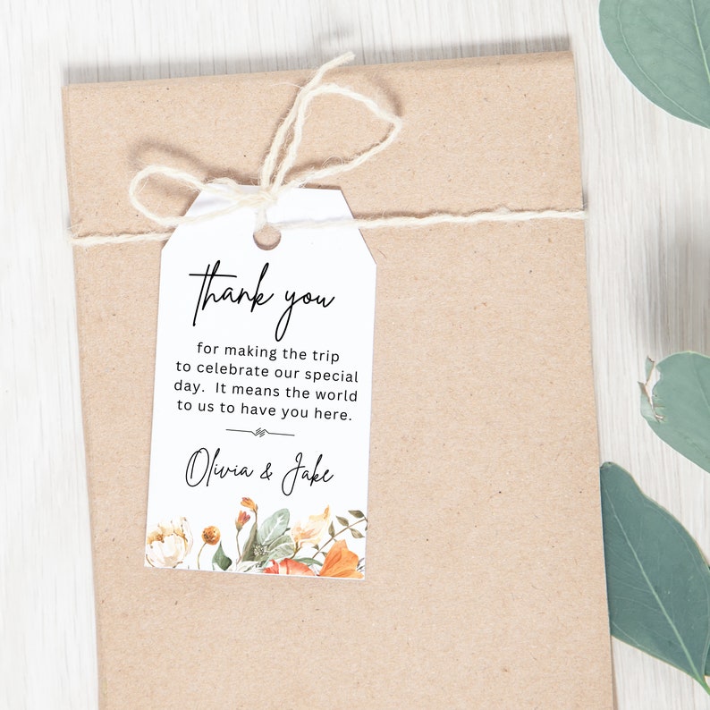 Welcome Wedding Tags, Printable Wedding Welcome Favor Tag, Hotel ...