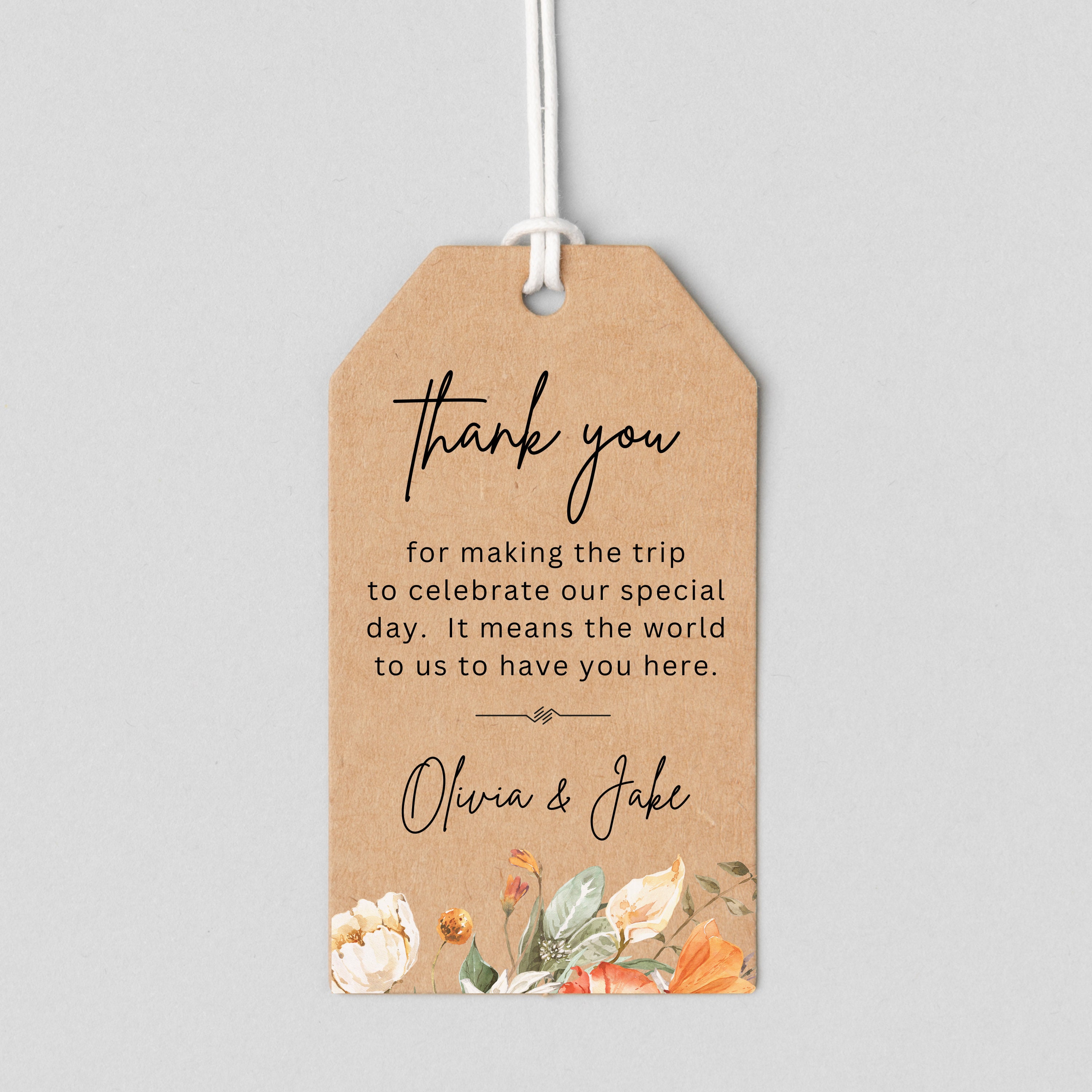Welcome Wedding Tags, Printable Wedding Welcome Favor Tag, Hotel ...