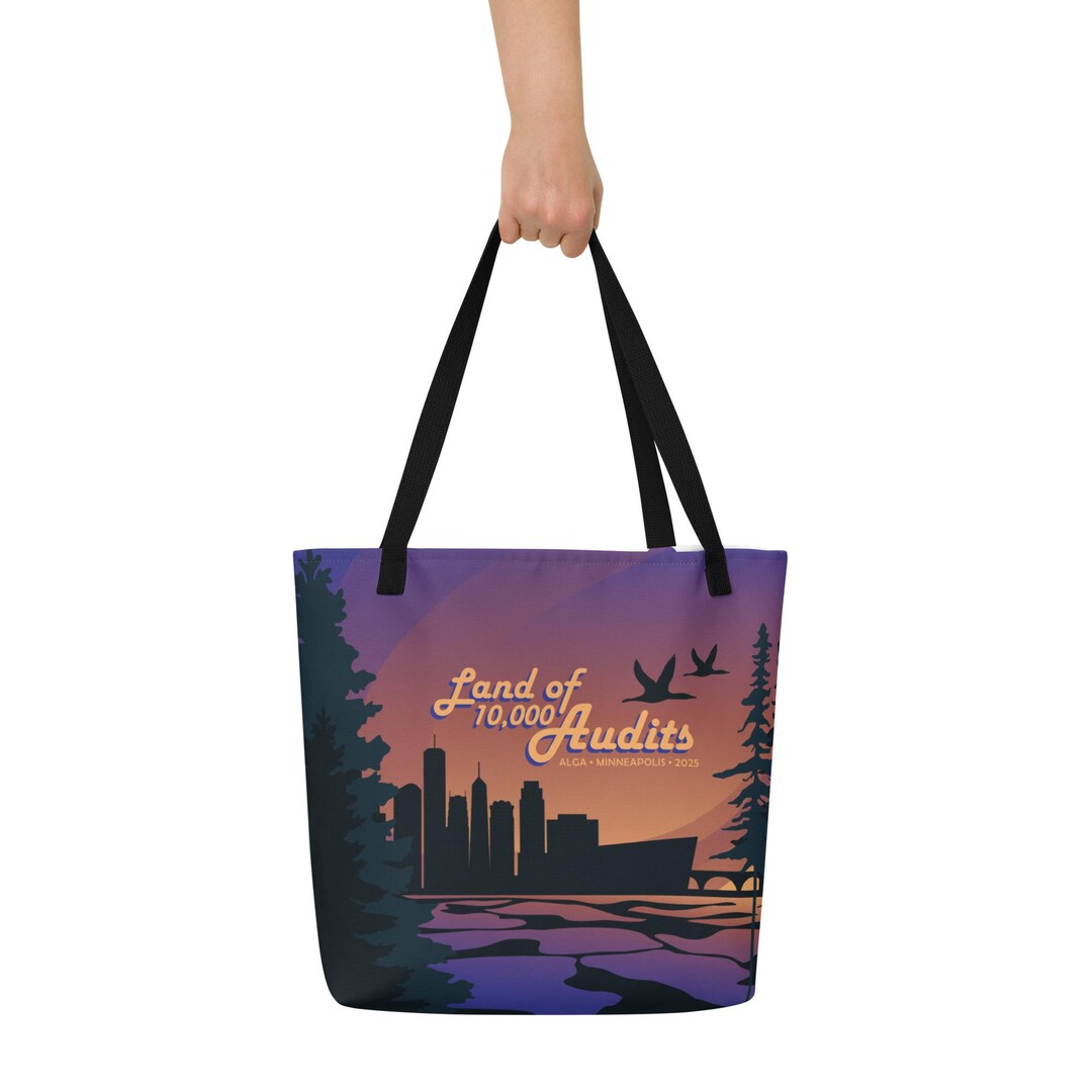 10,000 AUDITS Large Tote Bag - Etsy