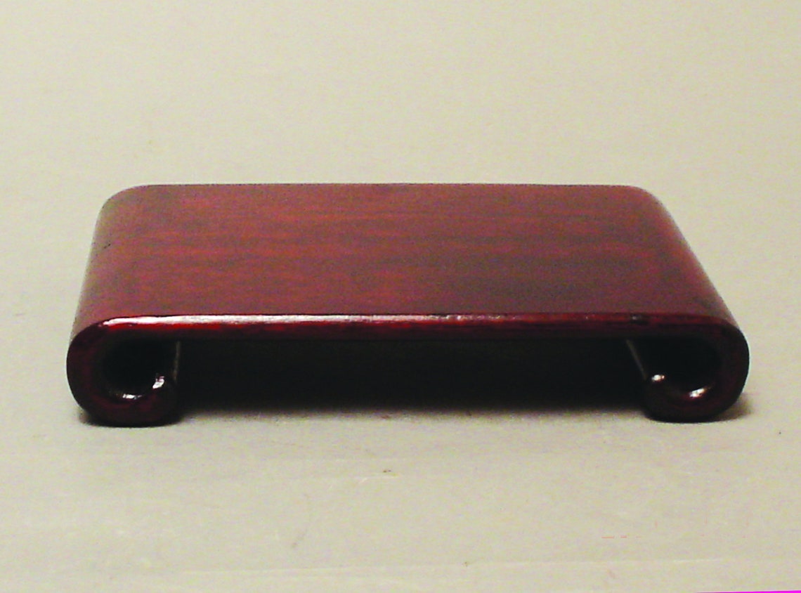 Lacquered Scroll Stand - Etsy
