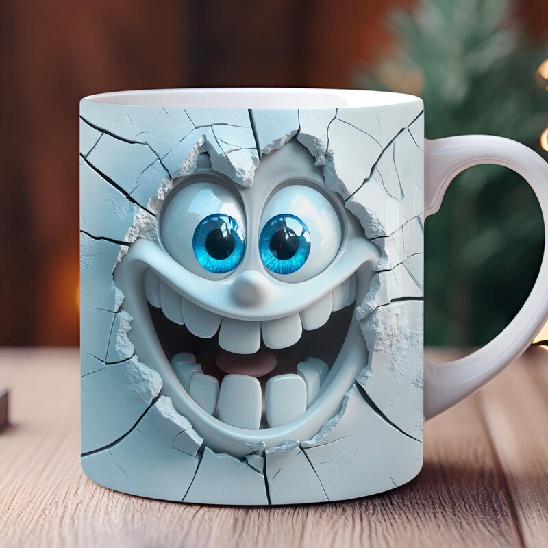 Man Face Mug - Etsy