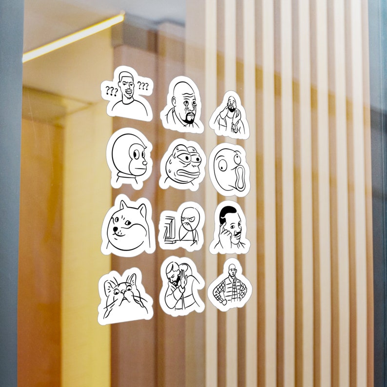 Meme Sticker, Famous Meme, Viral Meme, Funny Sticker, Funny Reference ...