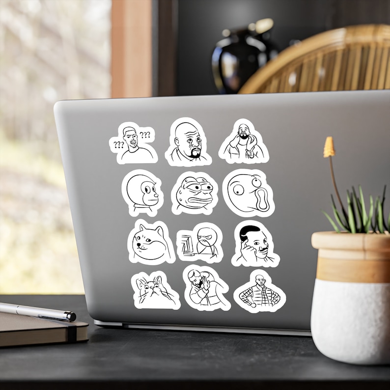 Meme Sticker, Famous Meme, Viral Meme, Funny Sticker, Funny Reference ...