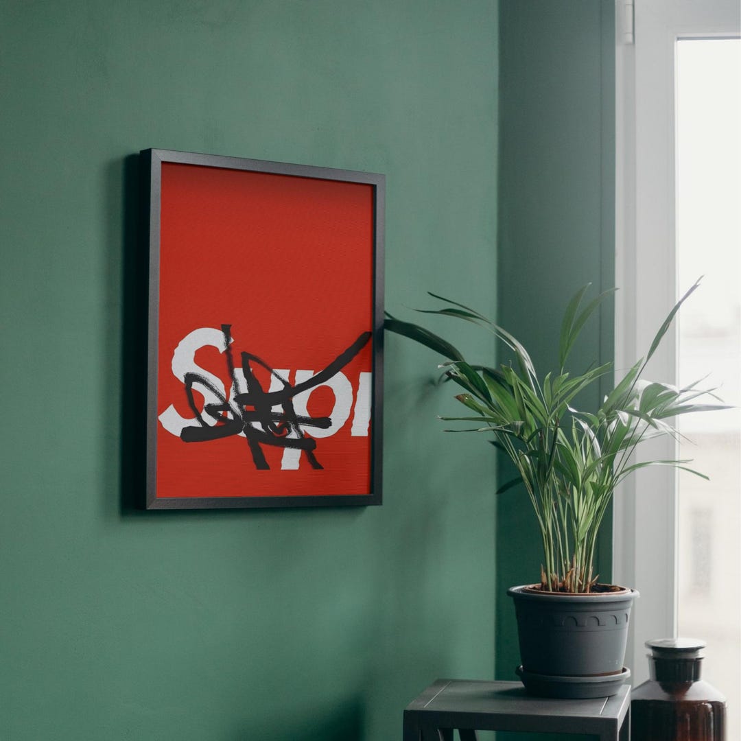Supreme Poster Supreme Wallpaper Printable Art Hypebeast Pop Art Wall ...