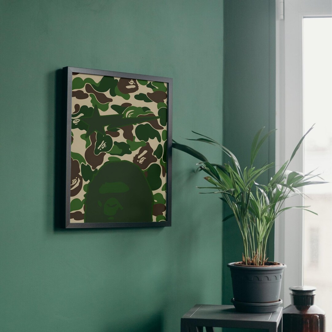 Bape Poster Bape Wallpaper Printable Art Hypebeast Wall Art Hypebeast ...