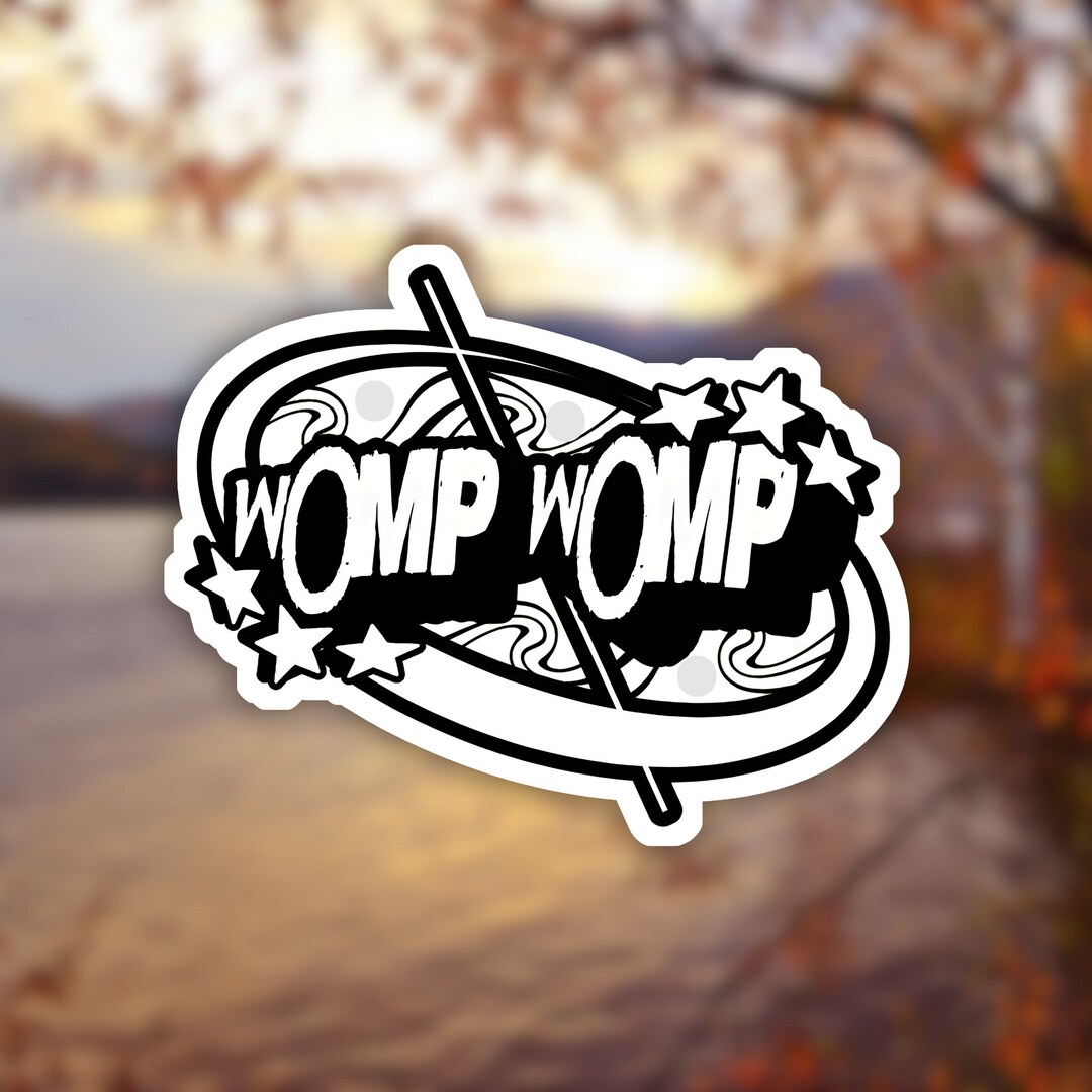 Womp Womp Sticker, Set of 2, Y2K Sticker, Vintage Sticker, Retro ...
