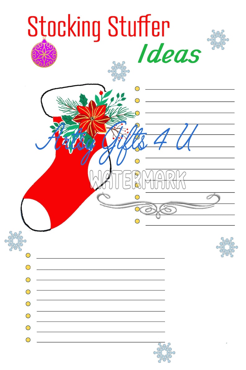 My Christmas Planner Printable Planner - Etsy