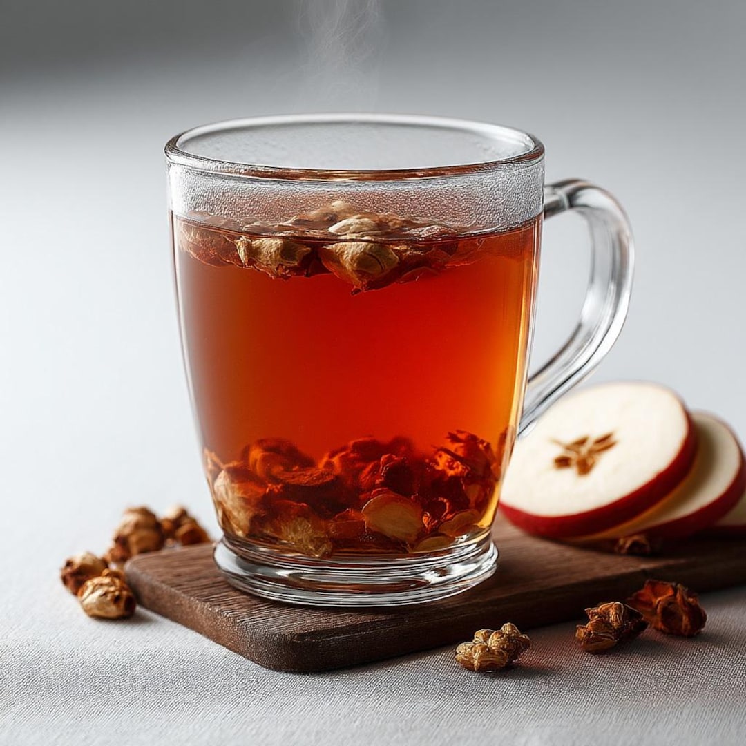 Apple Tea - Apple Tea With Real Fruit Pieces - Decaffeinated Turkish ...