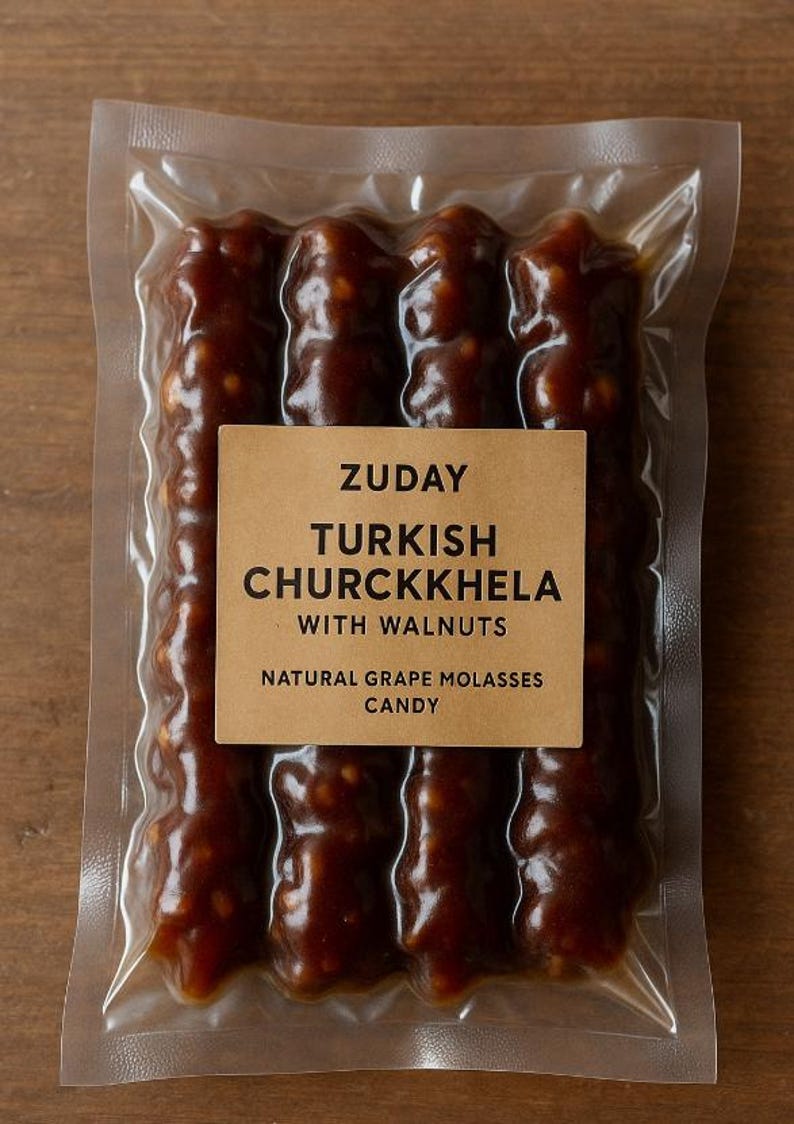 Traditional Turkish Walnut Molasses Delight | Natural Sweet Snack ...
