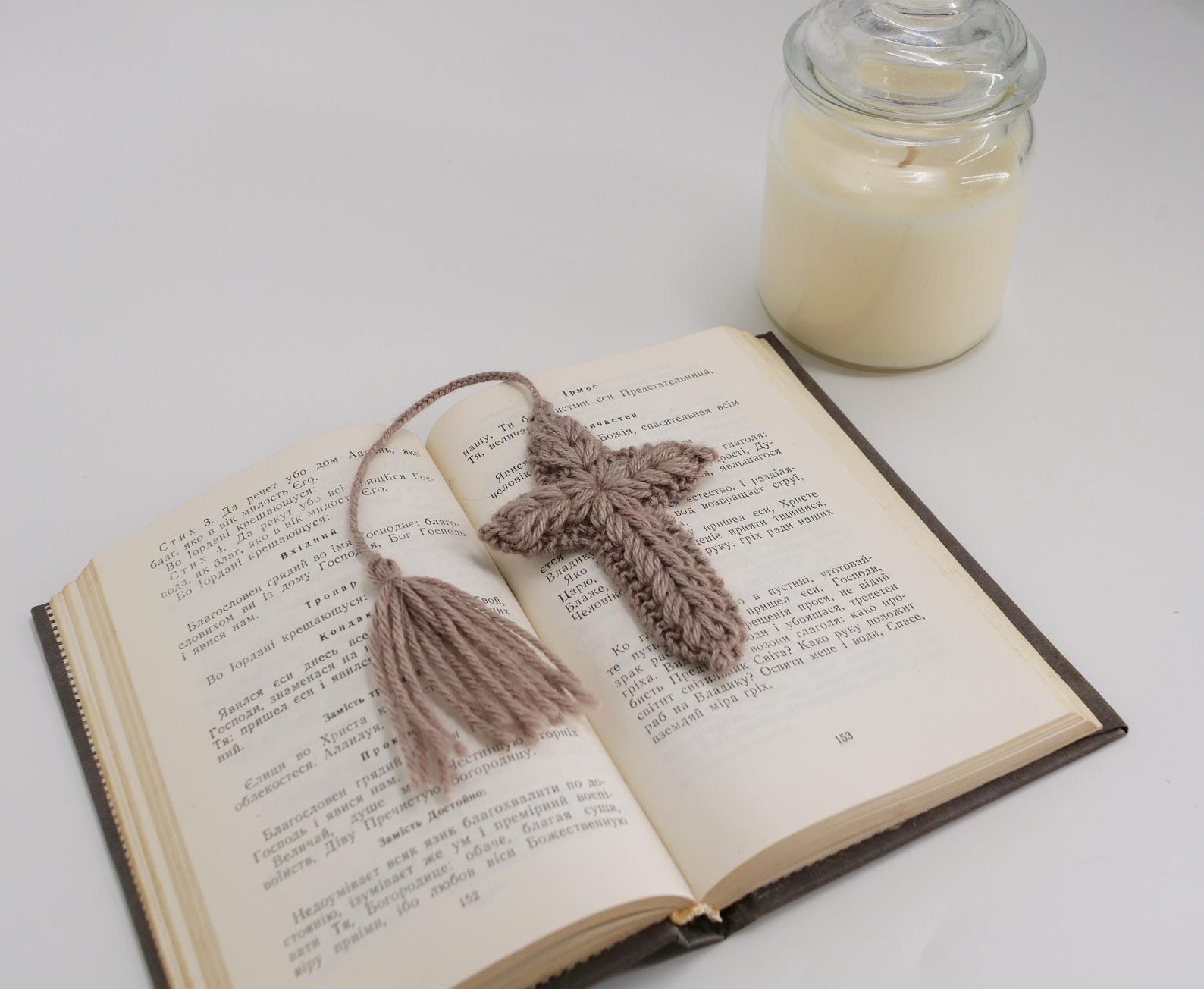 Knitting Pattern Cross Bookmark PDF | Easter Cross Bookmark | Easter ...
