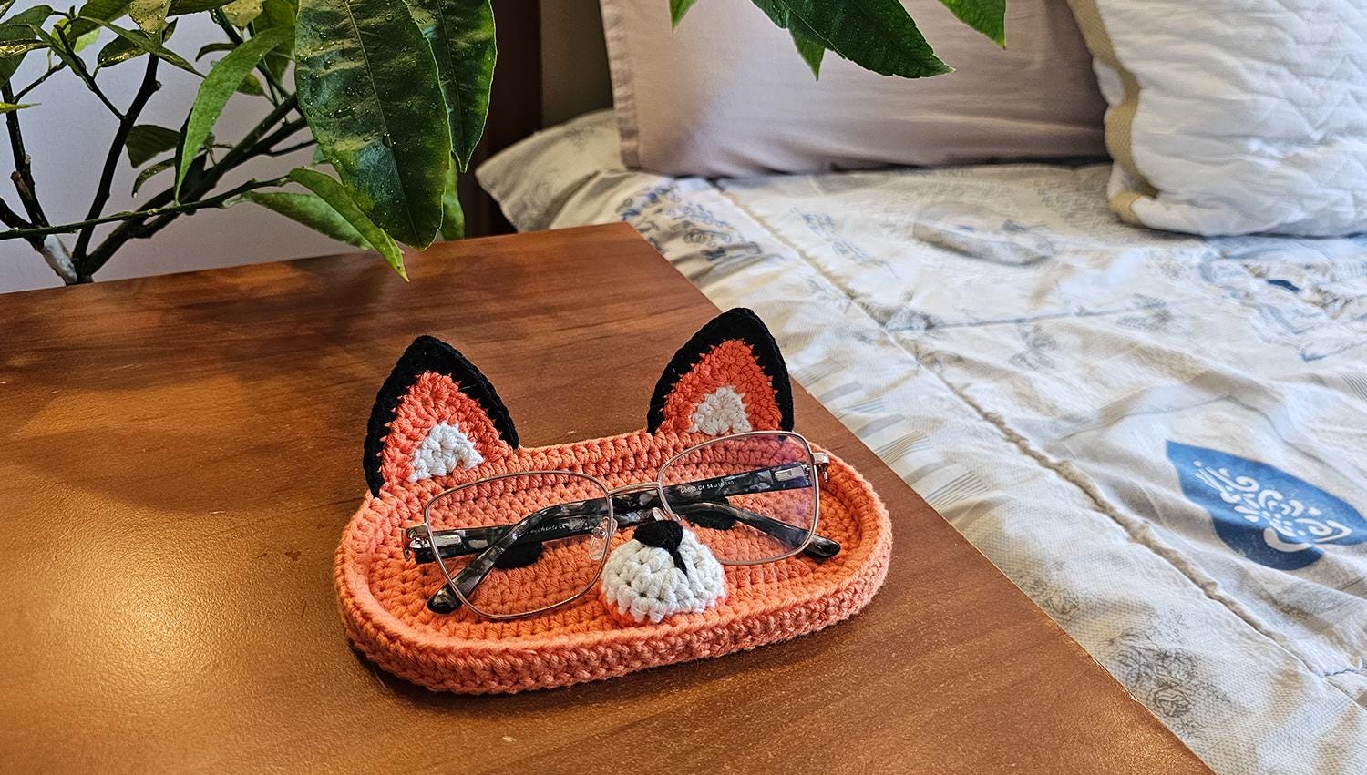 Fox - Crochet Glasses Holders CROCHET PATTERN | Cute Animal Crochet Eyeglass Holders. Sunglasses ...