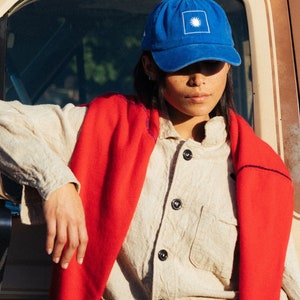 Hand Embroidered Baseball Cap With Adjustable Strap, Dad Hat, Made in ...
