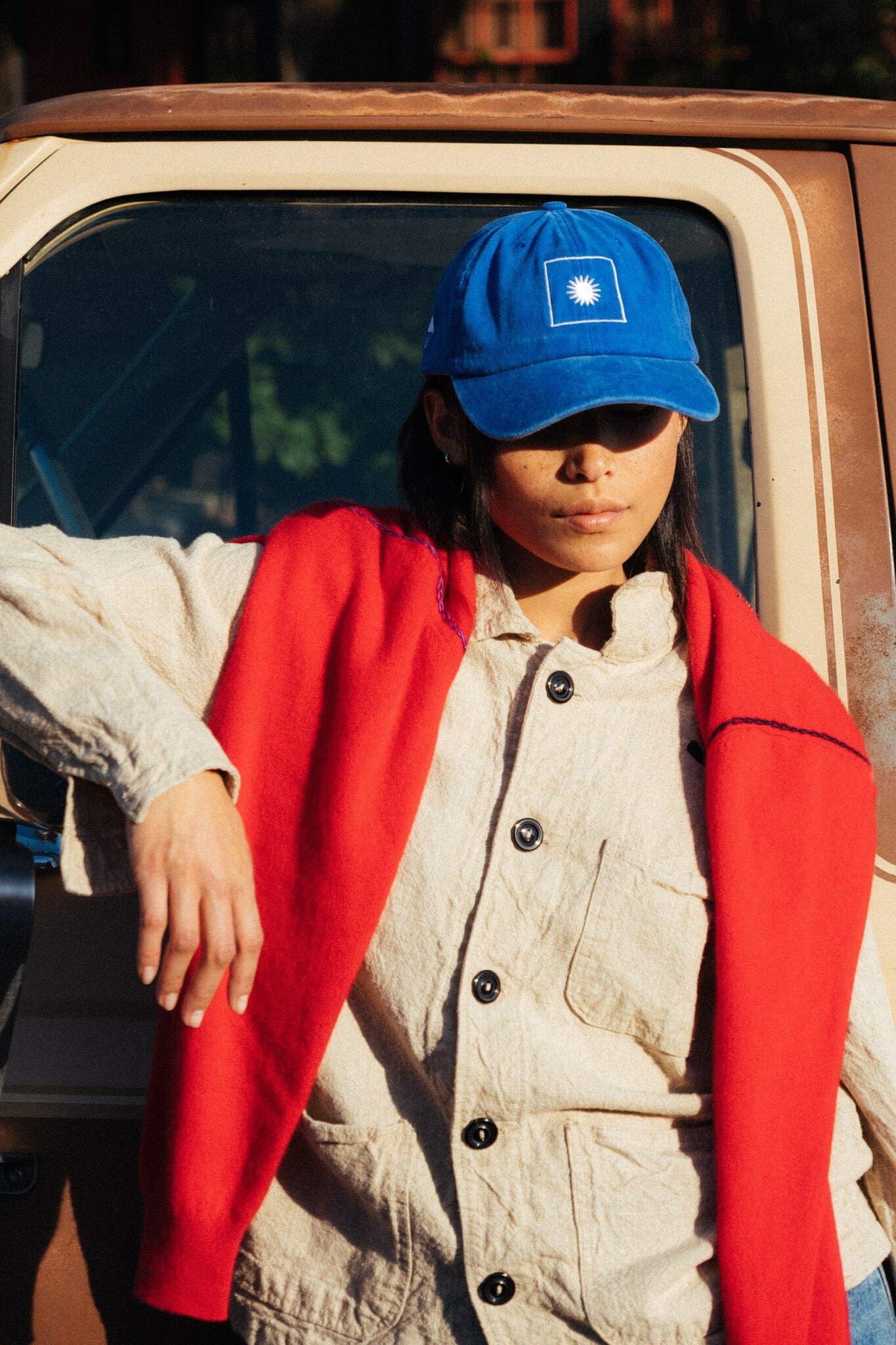 Hand Embroidered Baseball Cap With Adjustable Strap, Dad Hat, Made in ...