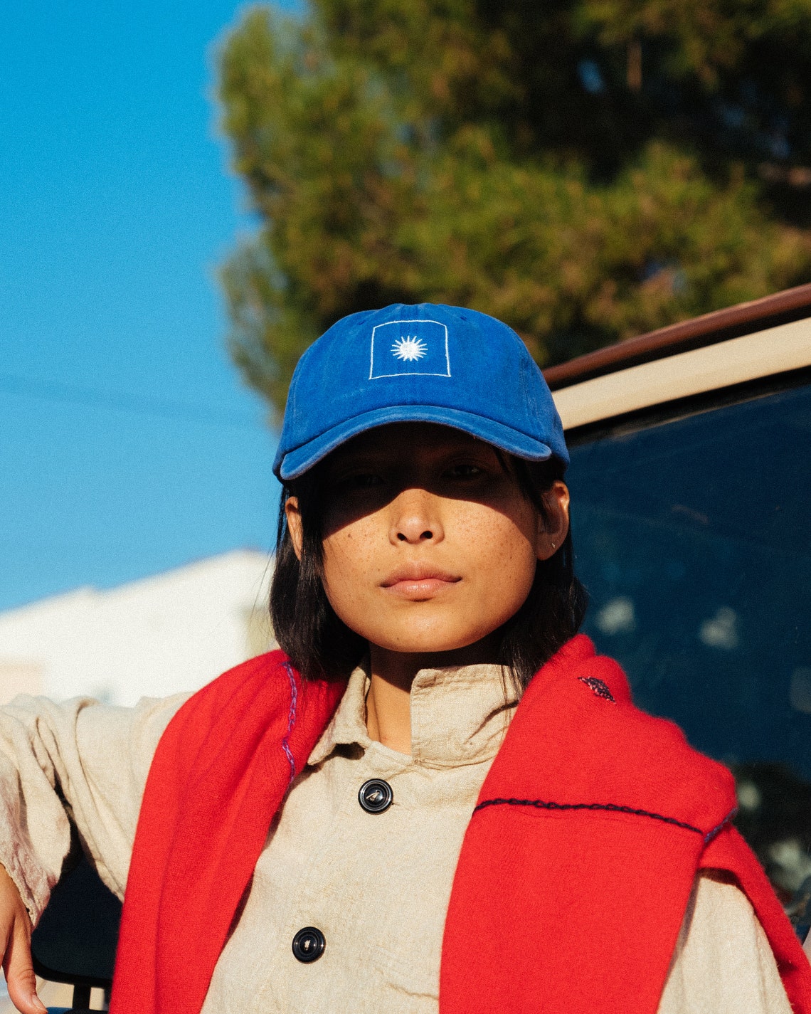 Hand Embroidered Baseball Cap With Adjustable Strap, Dad Hat, Made in ...