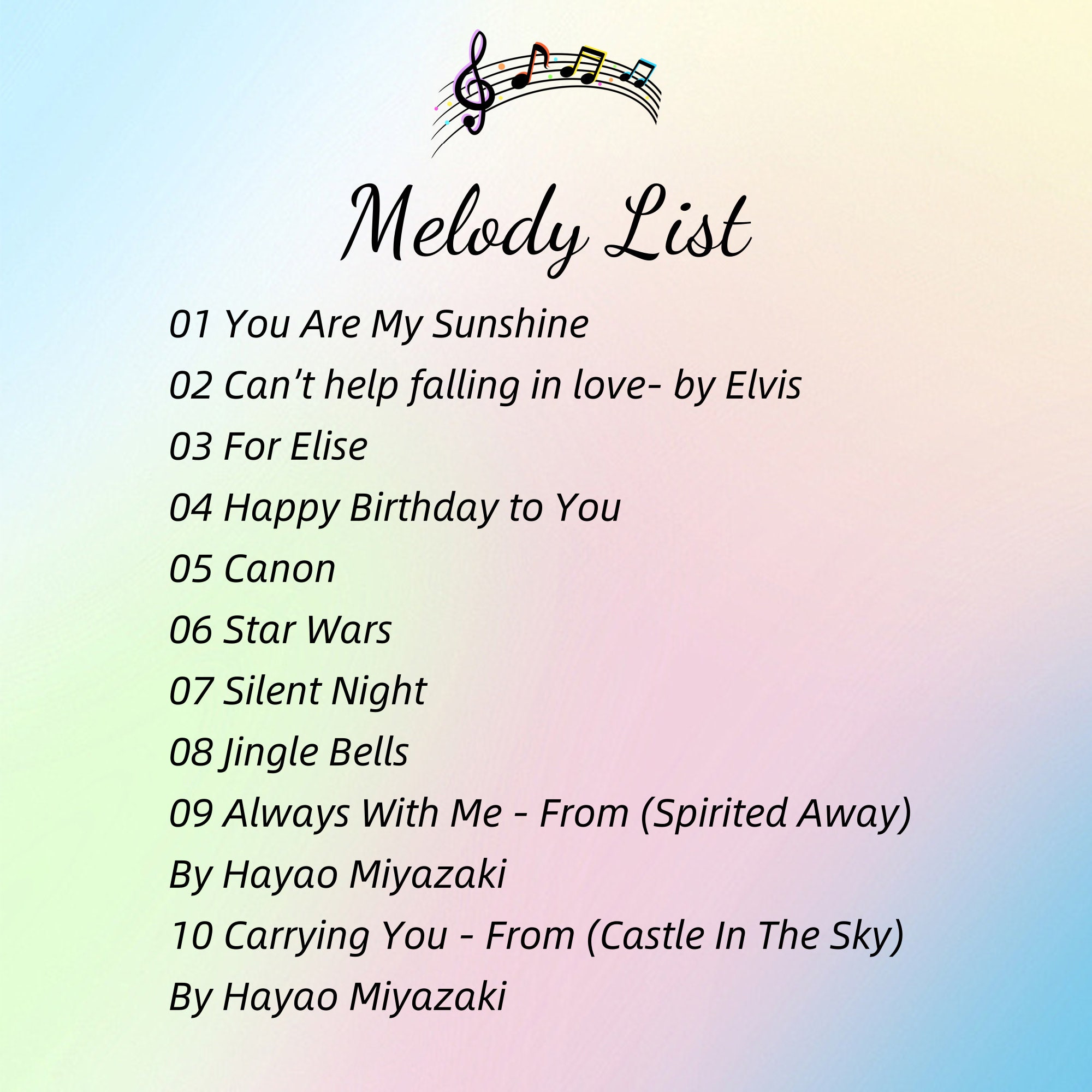 Custom Carved Hand Cranked Anime Wooden Music Box Personalized Birthday ...