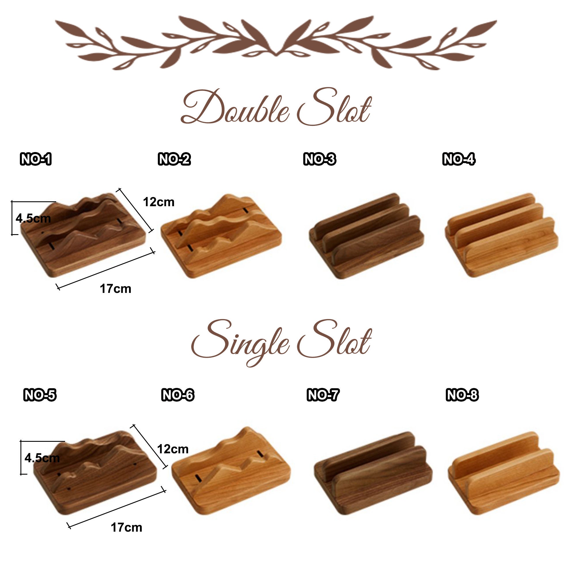 Wooden Laptop Stand - Desk Organizer for Multiple Laptops - Vertical ...