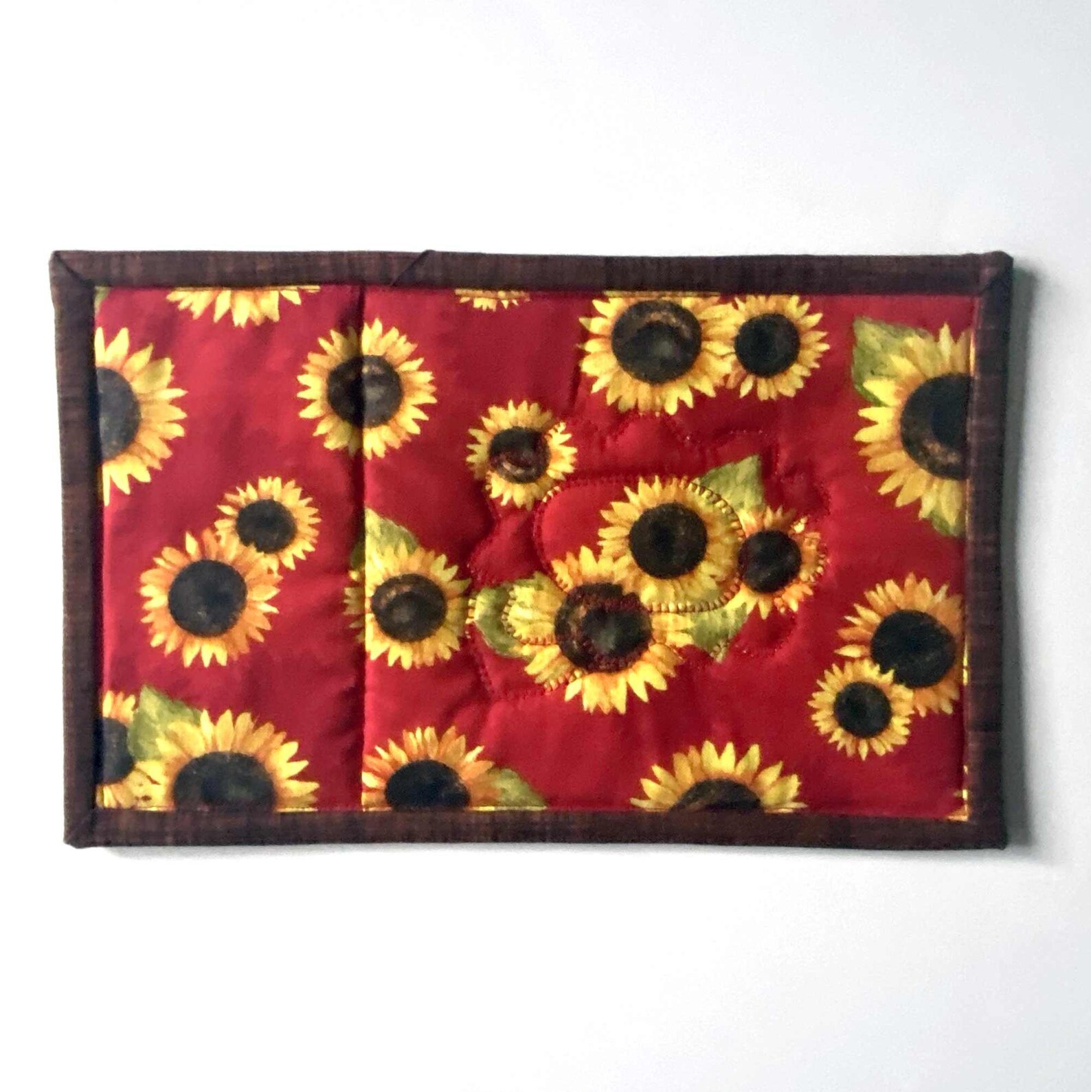 Sunflower Mug Rug Set - Etsy