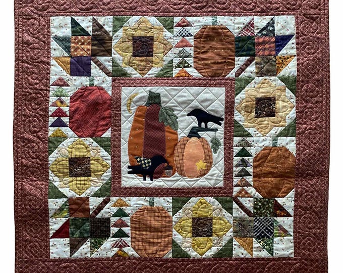 Signs of Fall Wall Art Quilt - Etsy