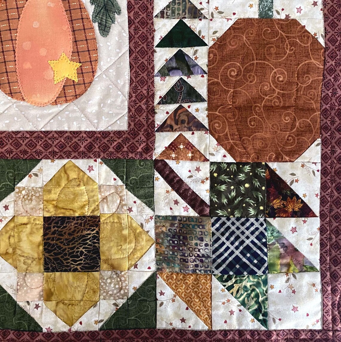Signs of Fall Wall Art Quilt - Etsy