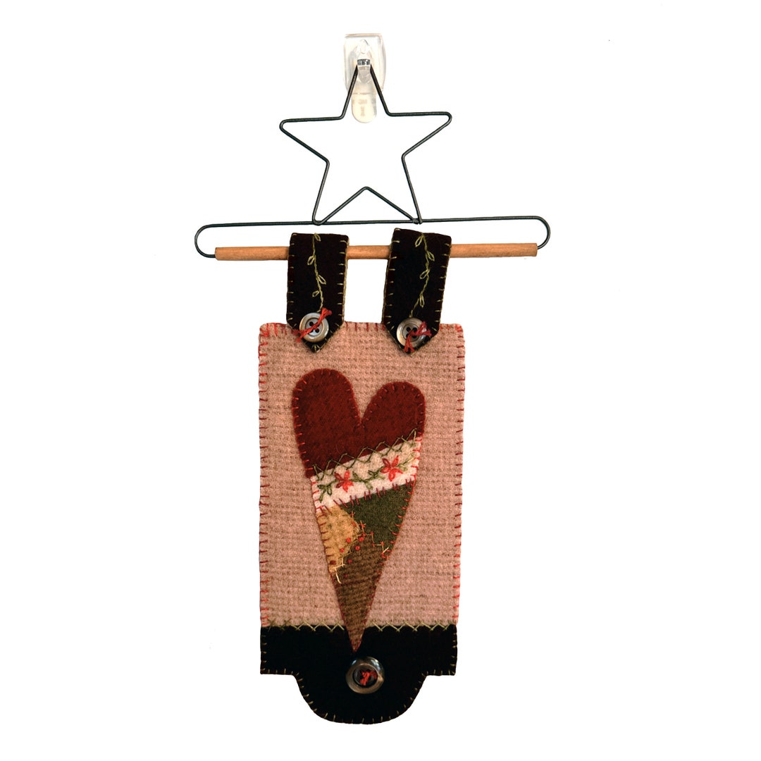 Heart Wool Door Hanger - Etsy