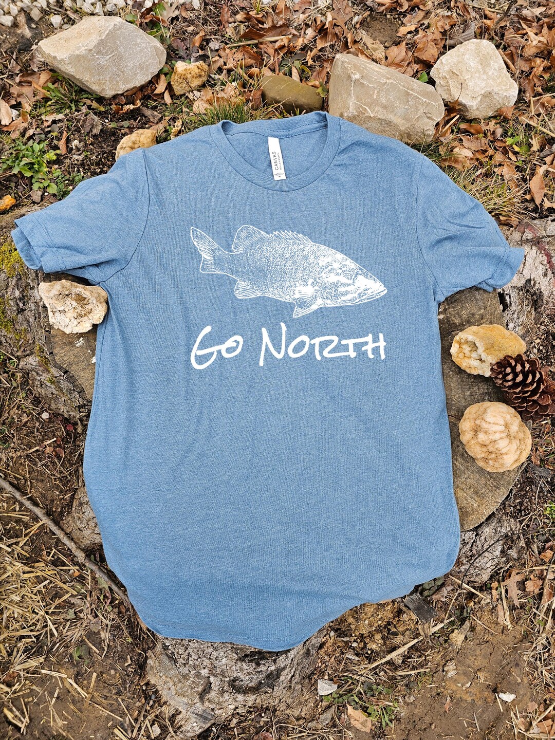 Smallmouth Bass American Fish & Wildlife Series, Outdoor Shirt, Hiking ...