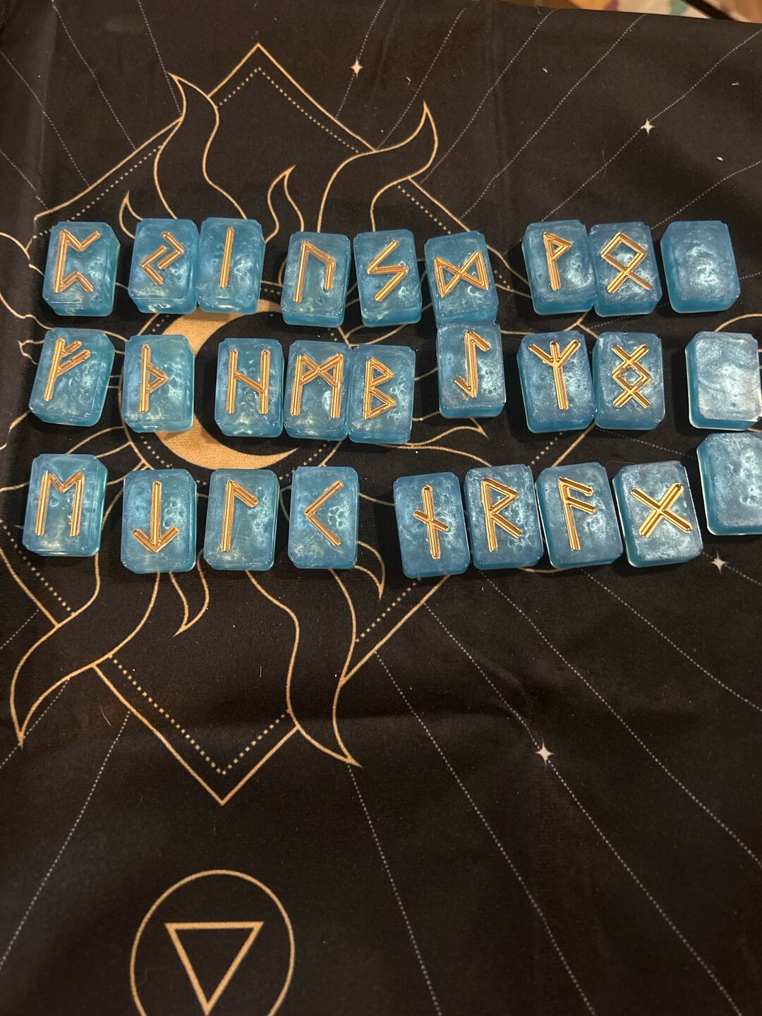 Rune Set With Elder Futhark Alphabet - Etsy