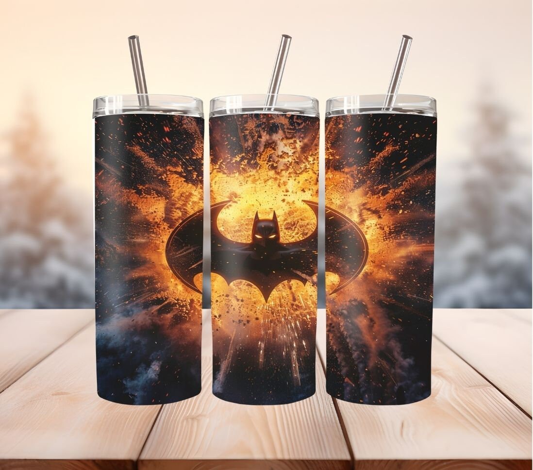 BATMAN PNG, 20oz Png, Tumbler PNG 300dpı Tumbler, Batman Png ,tumbler Wrap - Etsy
