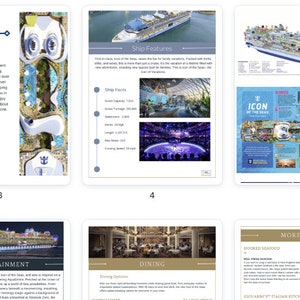 Icon of the Seas- Royal Caribbean - Information Book for All Onboard ...