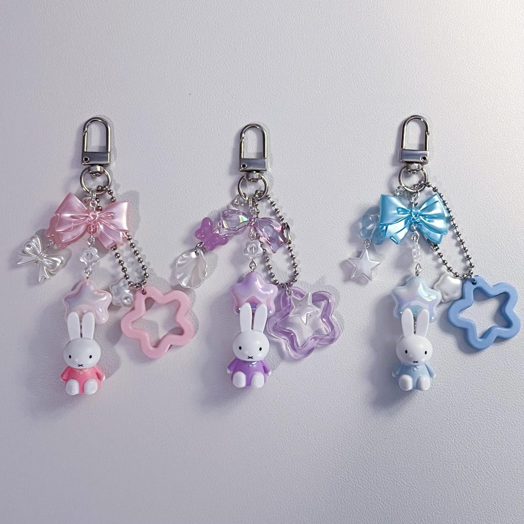 Miffy Keychains - Etsy
