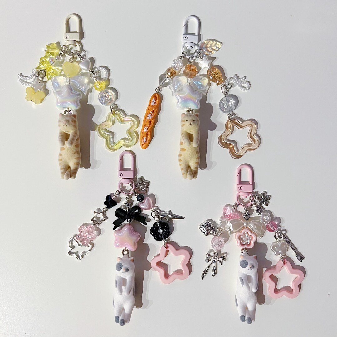 Sleepy Cat Keychains RESTOCK - Etsy Australia