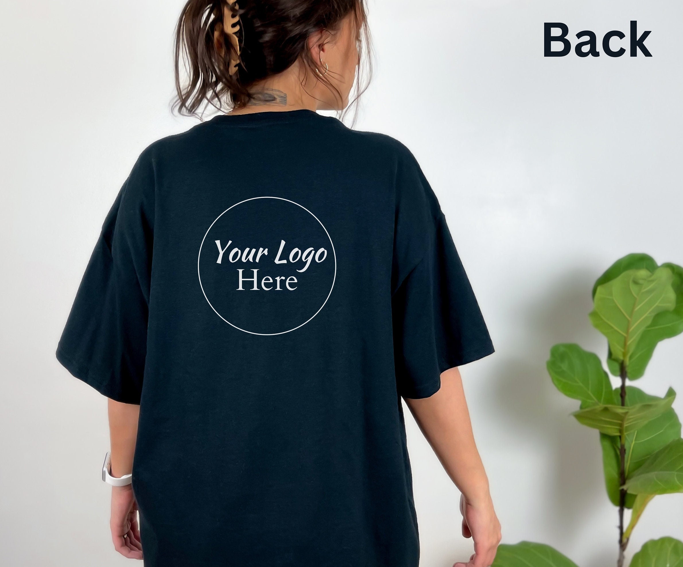 Custom Logo Design Shirt, Company Logo Shirt,team Logo Shirt ...