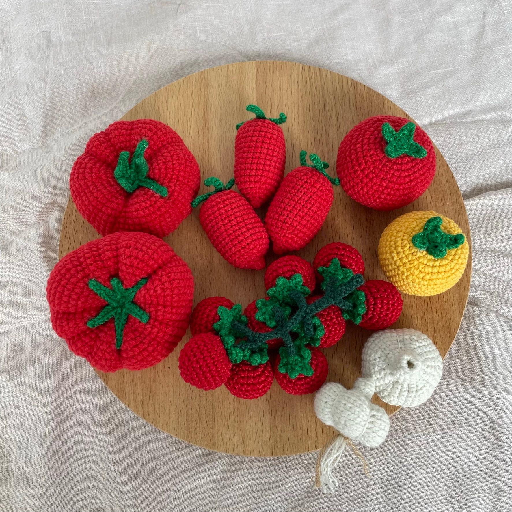 Tomatoes Crochet Pattern. Vegetables Crochet Pattern - Etsy