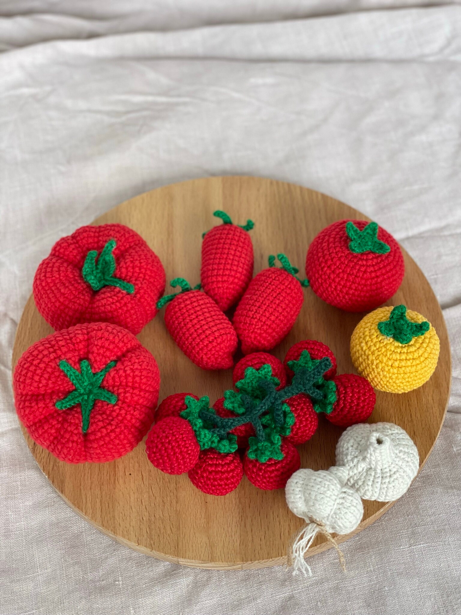 Tomatoes Crochet Pattern. Vegetables Crochet Pattern - Etsy