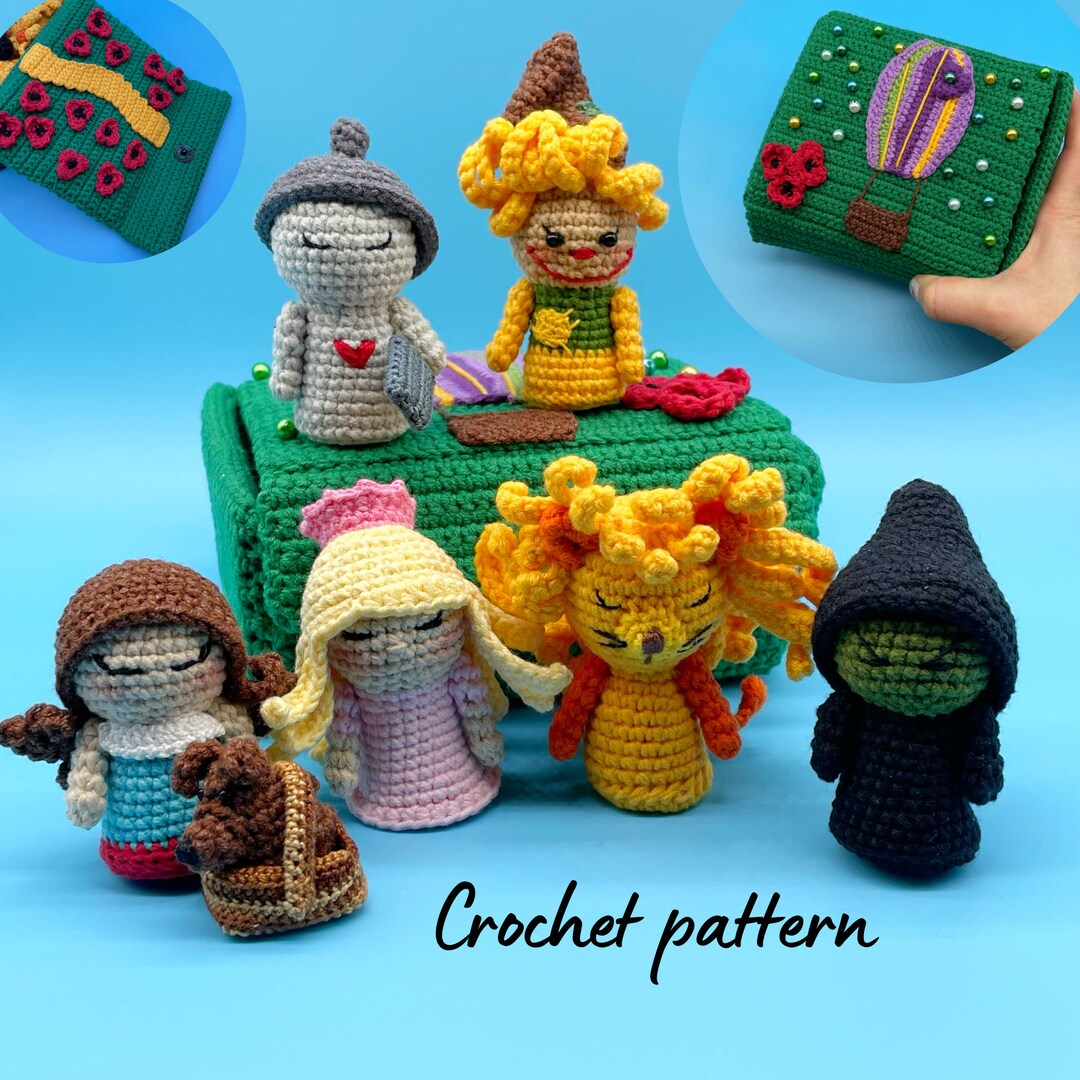 Play Theatre Wizard of Oz Crochet Pattern. Amigurumi Doll Pattern - Etsy