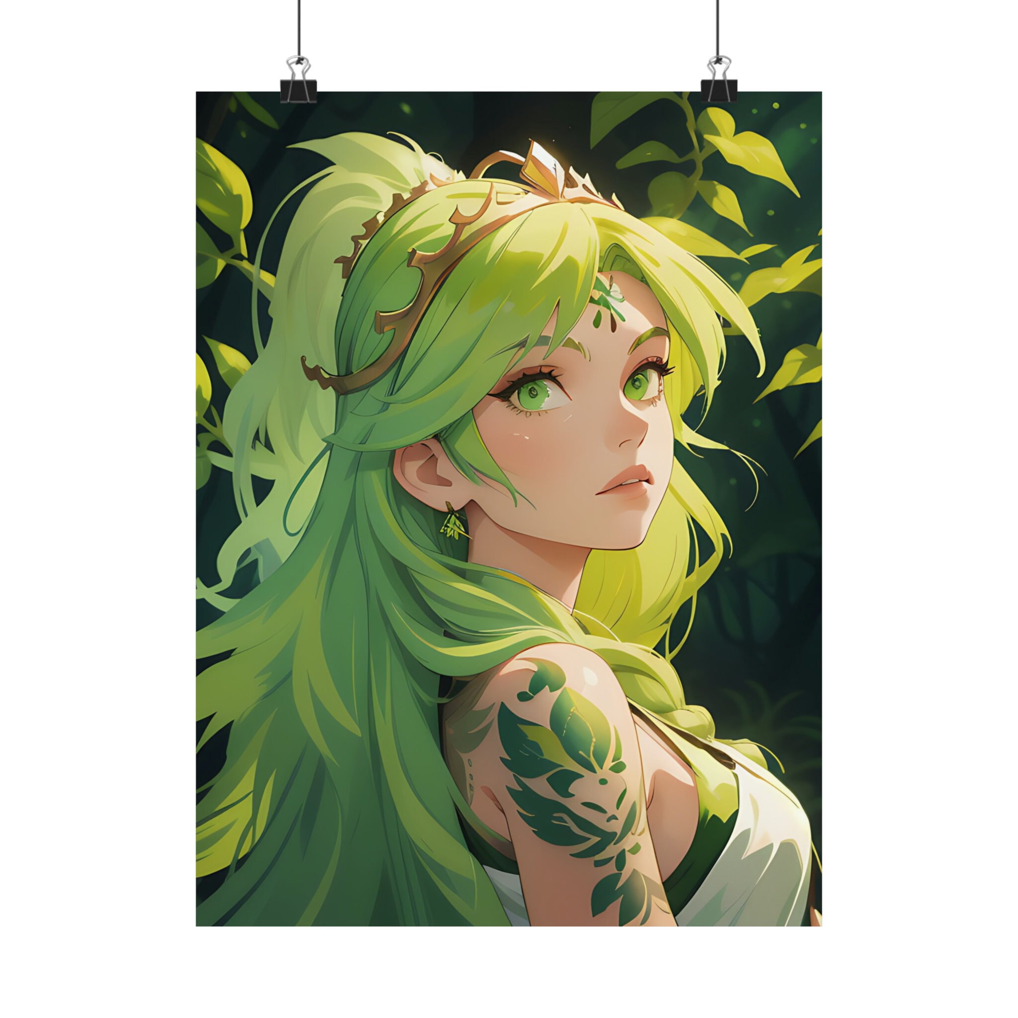 Pretty Anime Girl, Cute Girl, Poster, Cool Poster, Pretty Poster, 12 X ...
