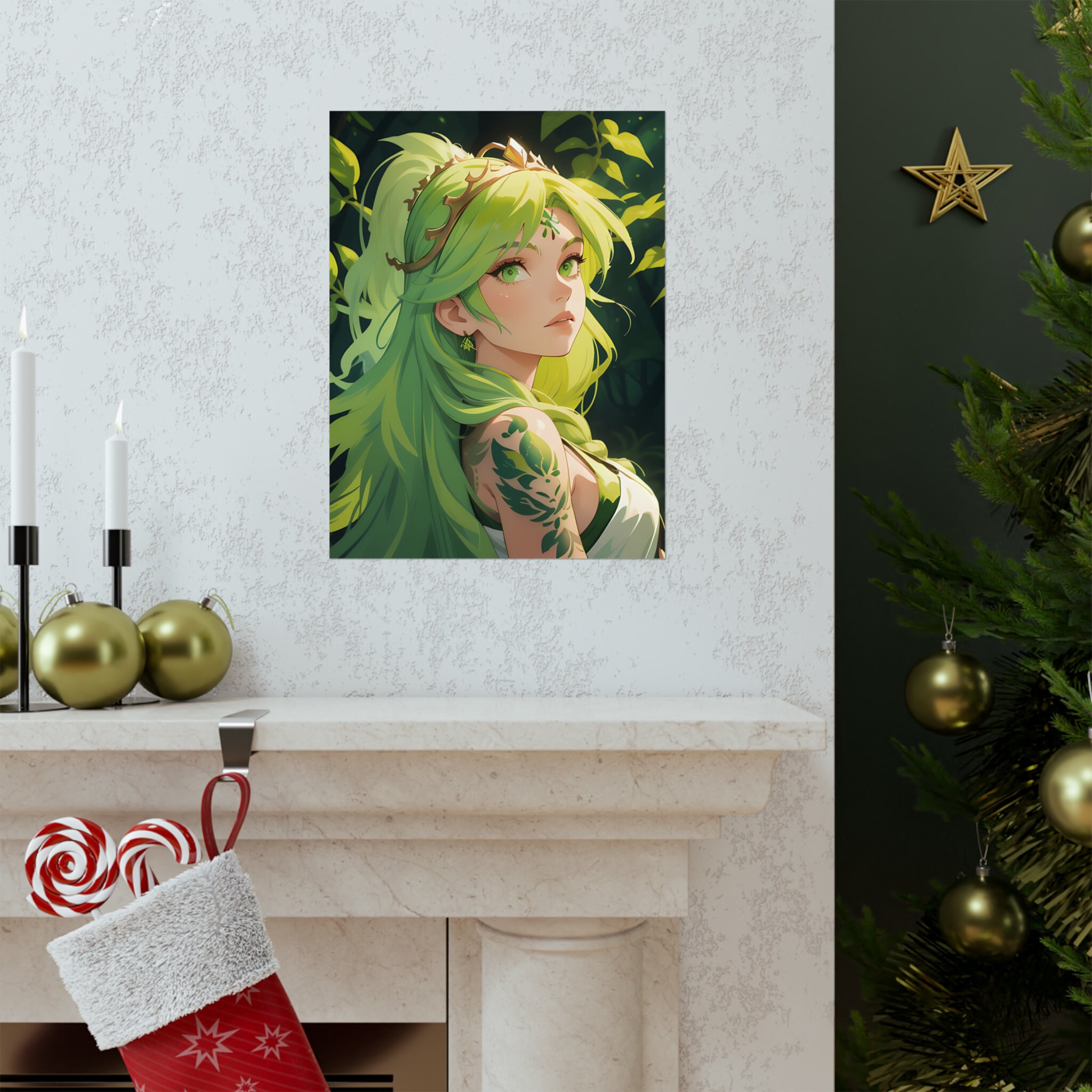 Pretty Anime Girl, Cute Girl, Poster, Cool Poster, Pretty Poster, 12 X ...