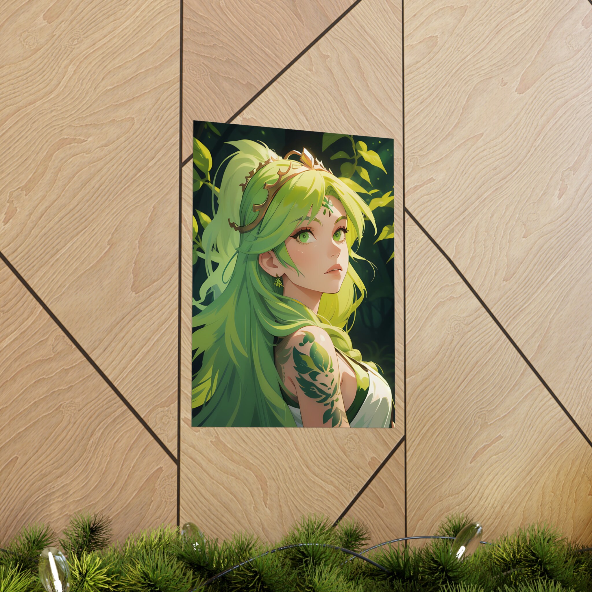 Pretty Anime Girl, Cute Girl, Poster, Cool Poster, Pretty Poster, 12 X ...