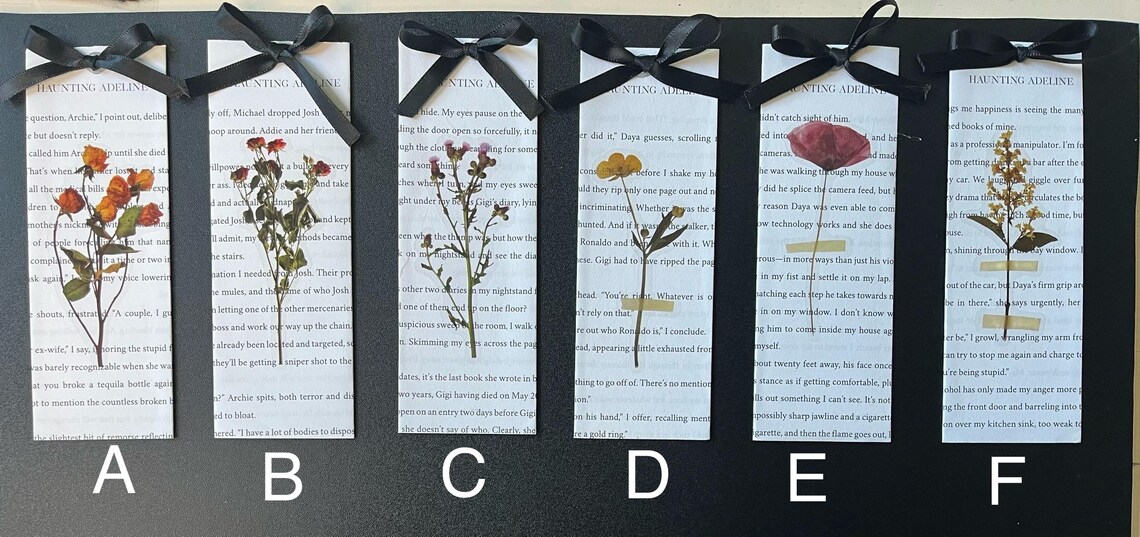 Haunting Adeline Bookmark - Elegant - Etsy