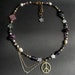 Y2k Peace Sign Aesthetic Necklace - Etsy