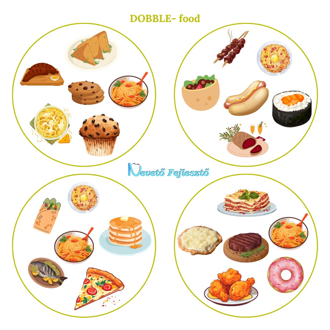 Card Games - Food - Etsy