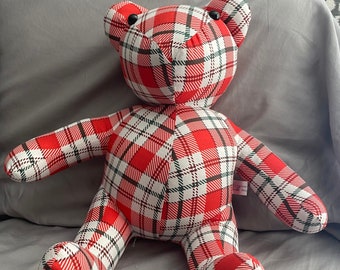 Stuffed Teddy Bear Sewing Pattern With Clothes Pdf, Pattern for Bear ...