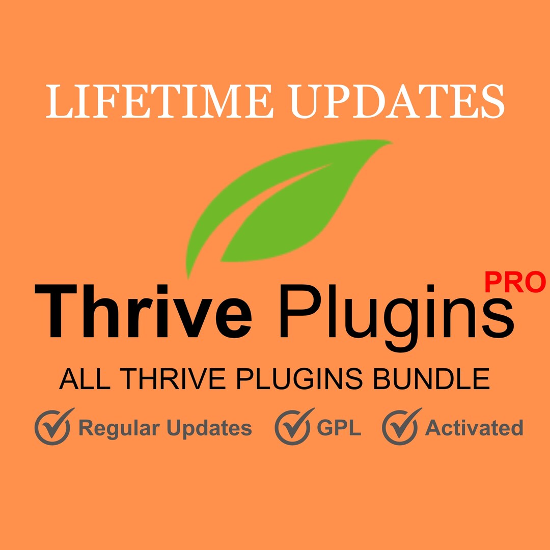 Complete Thrive Plugins Bundle Pack - Etsy