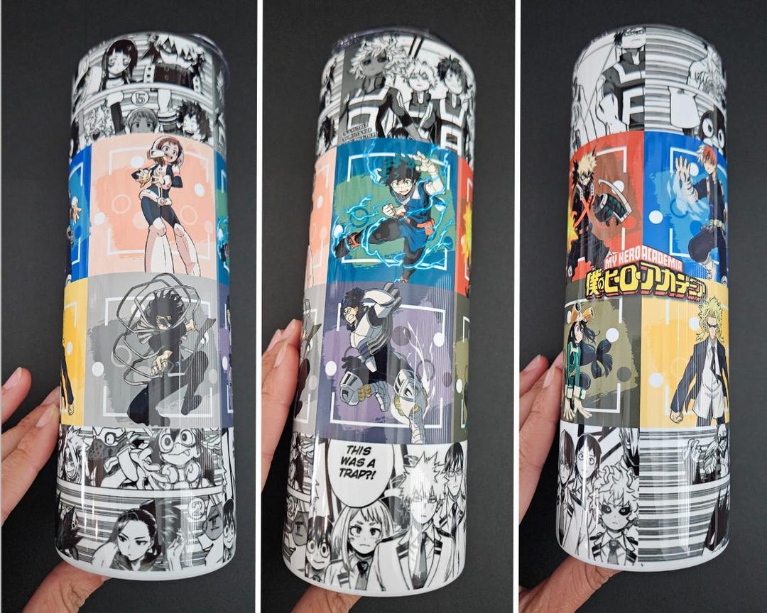MHA 20oz Tumbler - My Hero - My Hero Academia - MHA Lover - MHA Gift ...