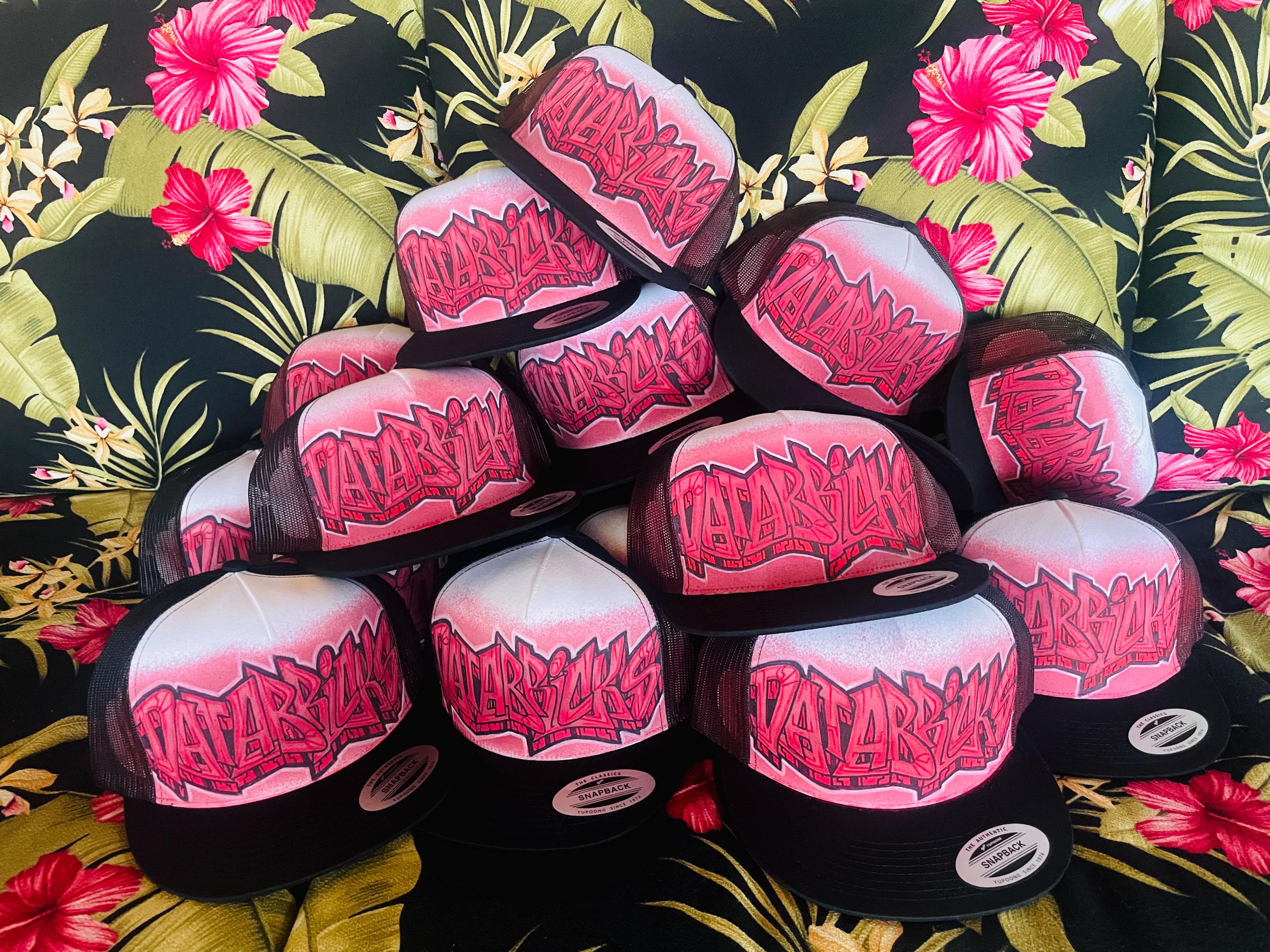 Custom, Hand-painted Graffiti Hats - Etsy