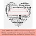 Marching Band Word Heart SVG & PNG Digital Files - Add Band Name ...