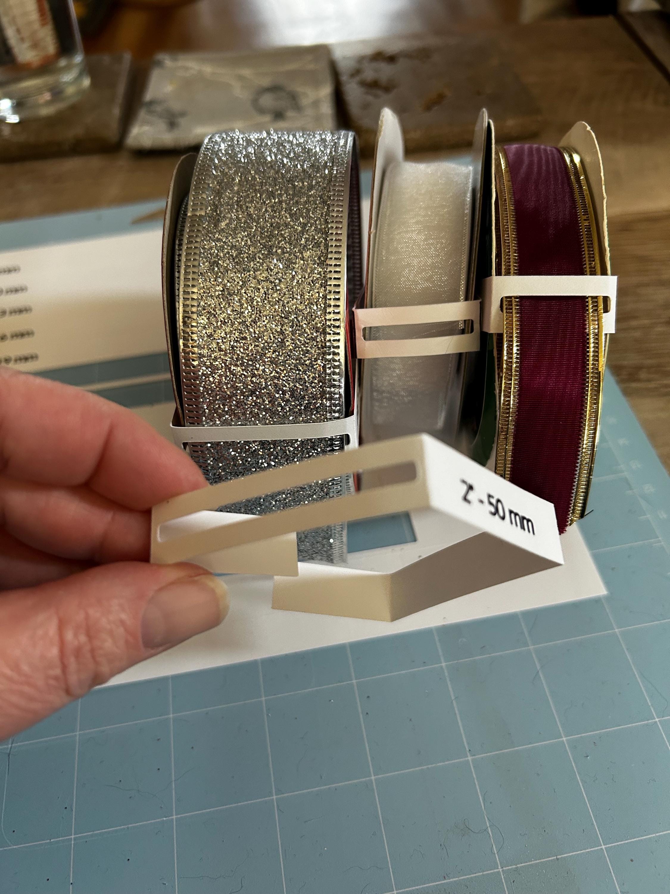 Ribbon Saver SVG Cut File for 4” Diameter Ribbon Spools - 1/4” to 2 1/2 ...