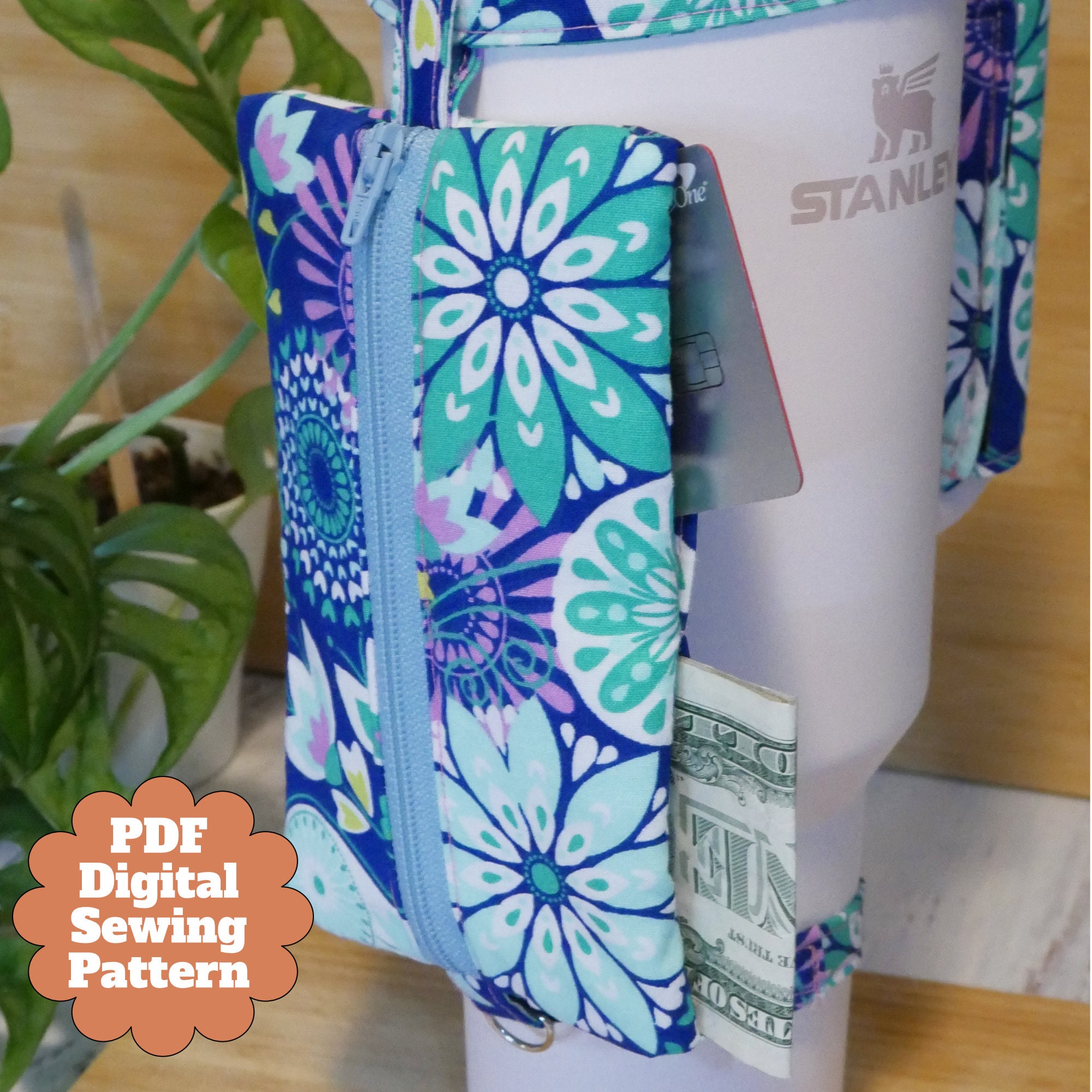 Make a Quencher Wallet Set PDF Digital Sewing Pattern ONLY, Pattern for ...