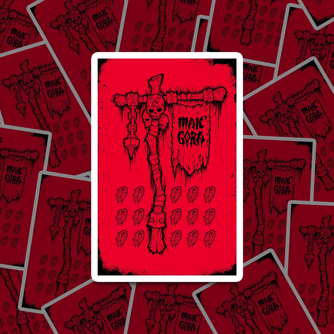 World of Warcraft Hardcore Mak'gora Duel Flag Vinyl Decal - Etsy